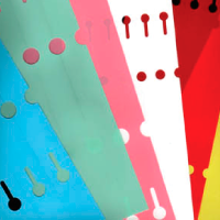 Loop labels on roll for thermal transfer printers – LabelHeaven