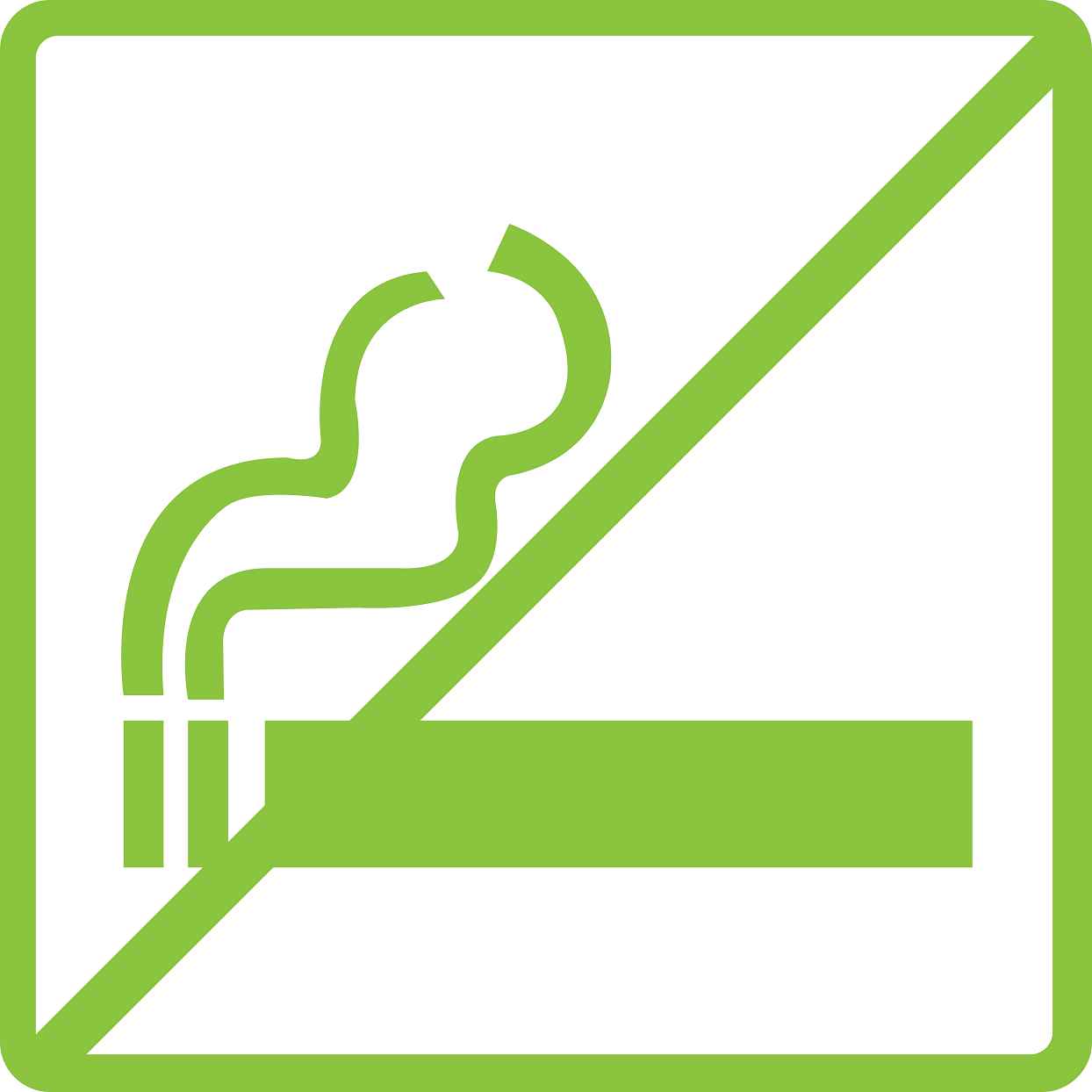 Building sticker pictograms "Smoking not allowed" 5-30 cm LH-PIKTO4410 ...